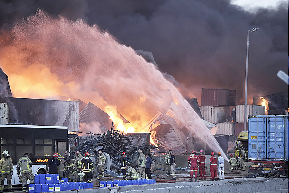 Iran’s president visits workers hurt in blast | News, Sports, Jobs ...